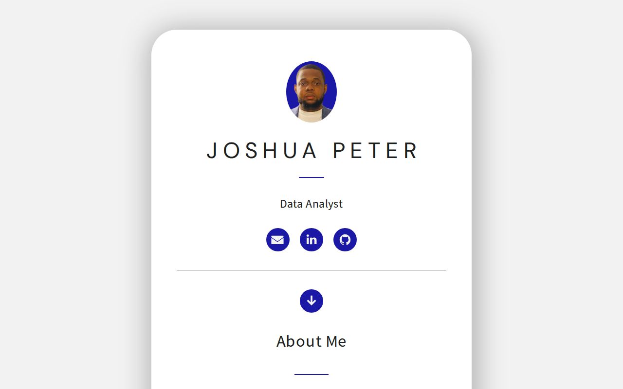 Joshua Peter | Data Analyst